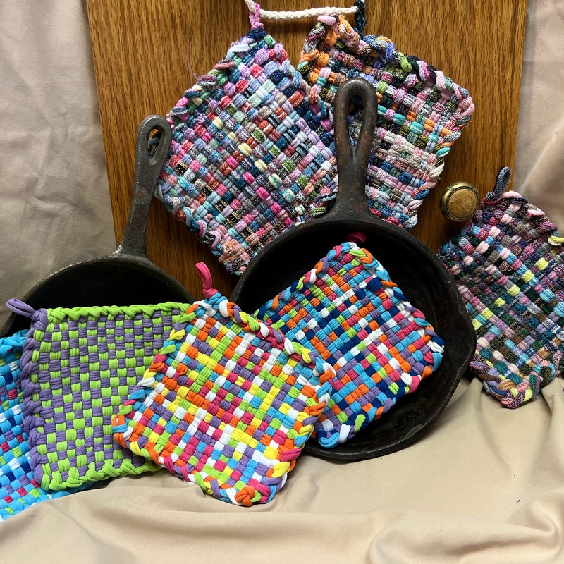 Woven Pot Holder - Etsy