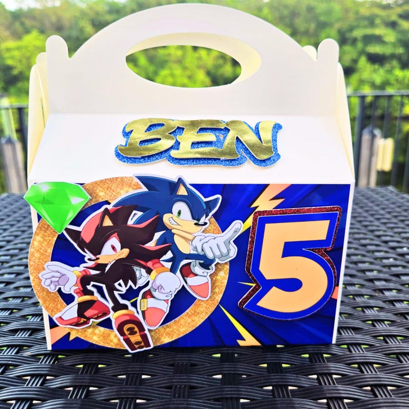 Sonic Party Favors - Etsy