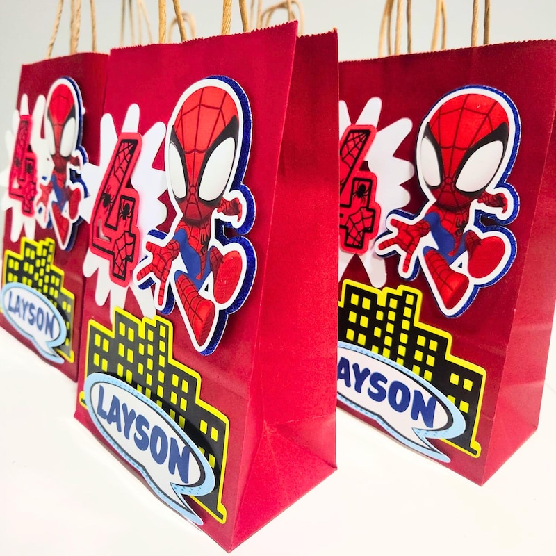 Spiderman Birthday Gift Bags - 60+ Gift Ideas for 2025