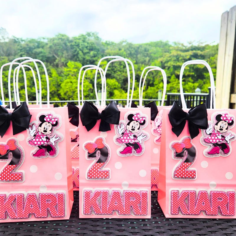 Minnie Mouse Party Favors - Etsy