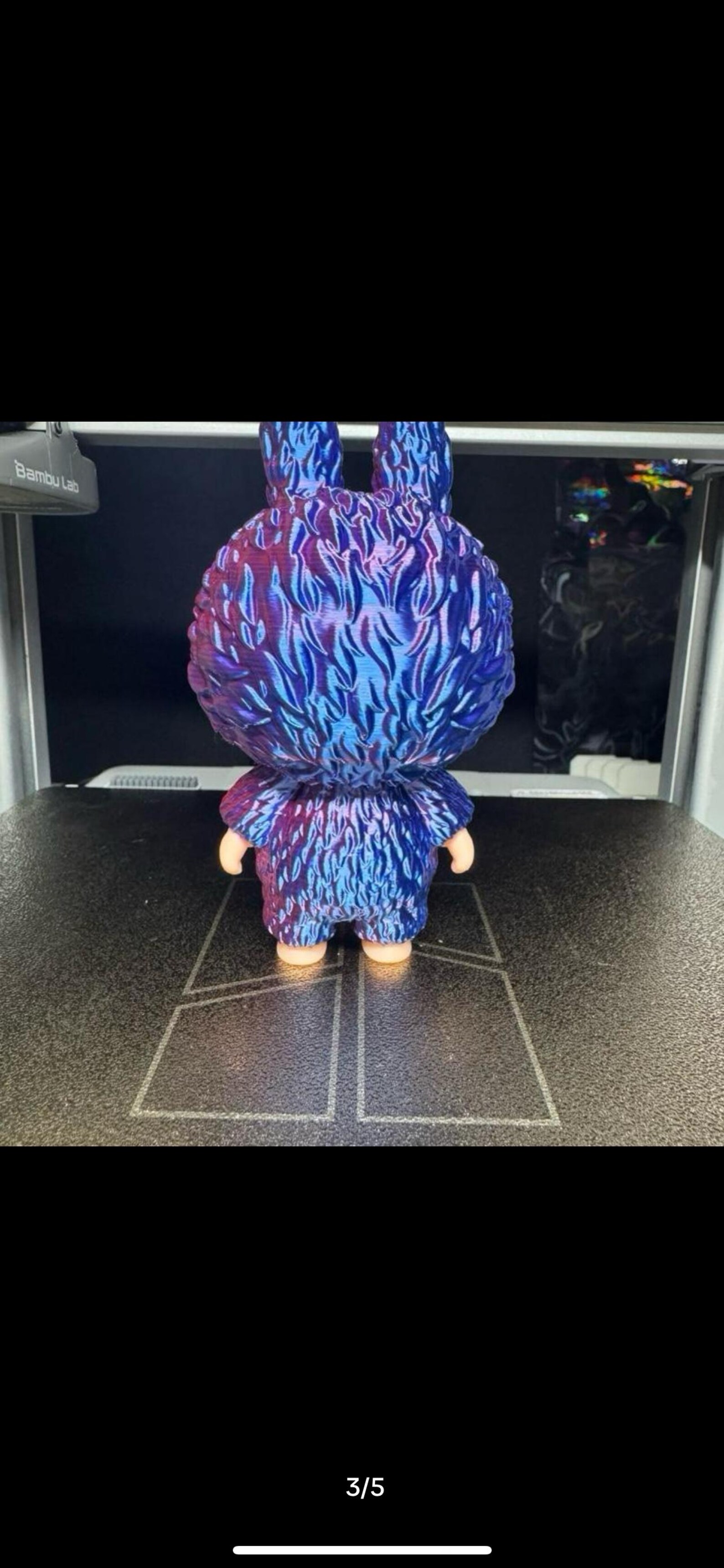 3D Printed Labubu - Etsy