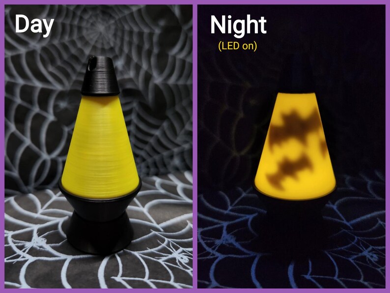 Lava Lamp LED Ornament (with a Hidden Surprise!) - Etsy