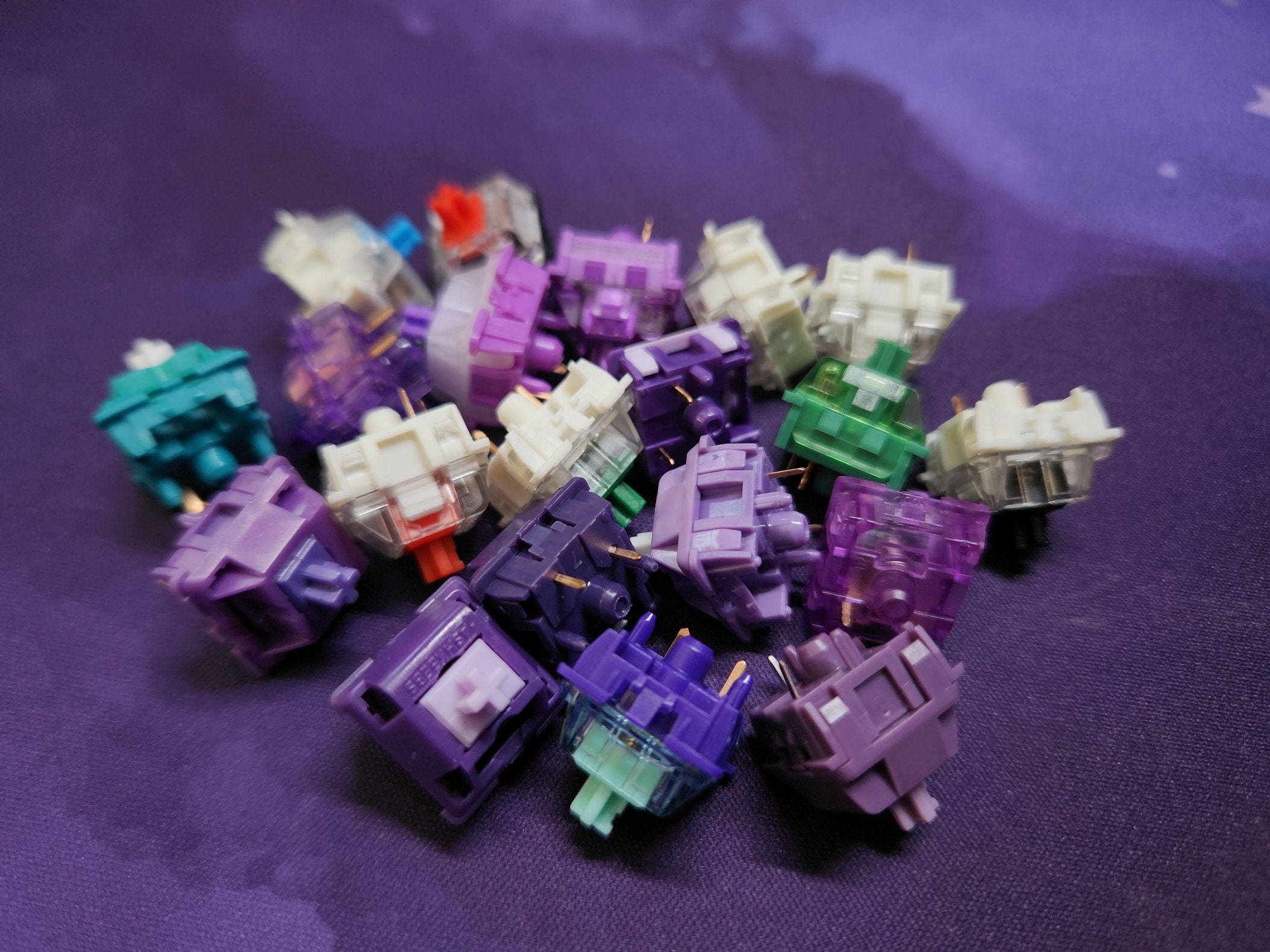 Custom Mechanical Keyboard Switches Sample Pack - Etsy
