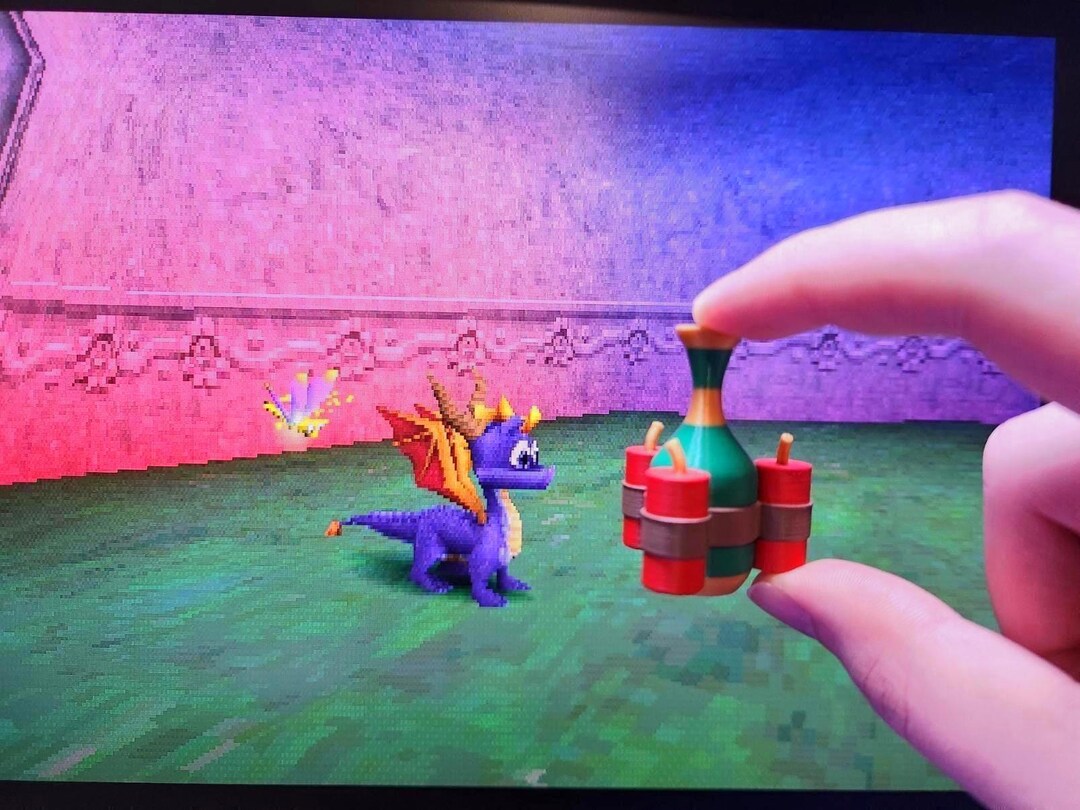 Spyro Explosive Bottle Mini - Etsy