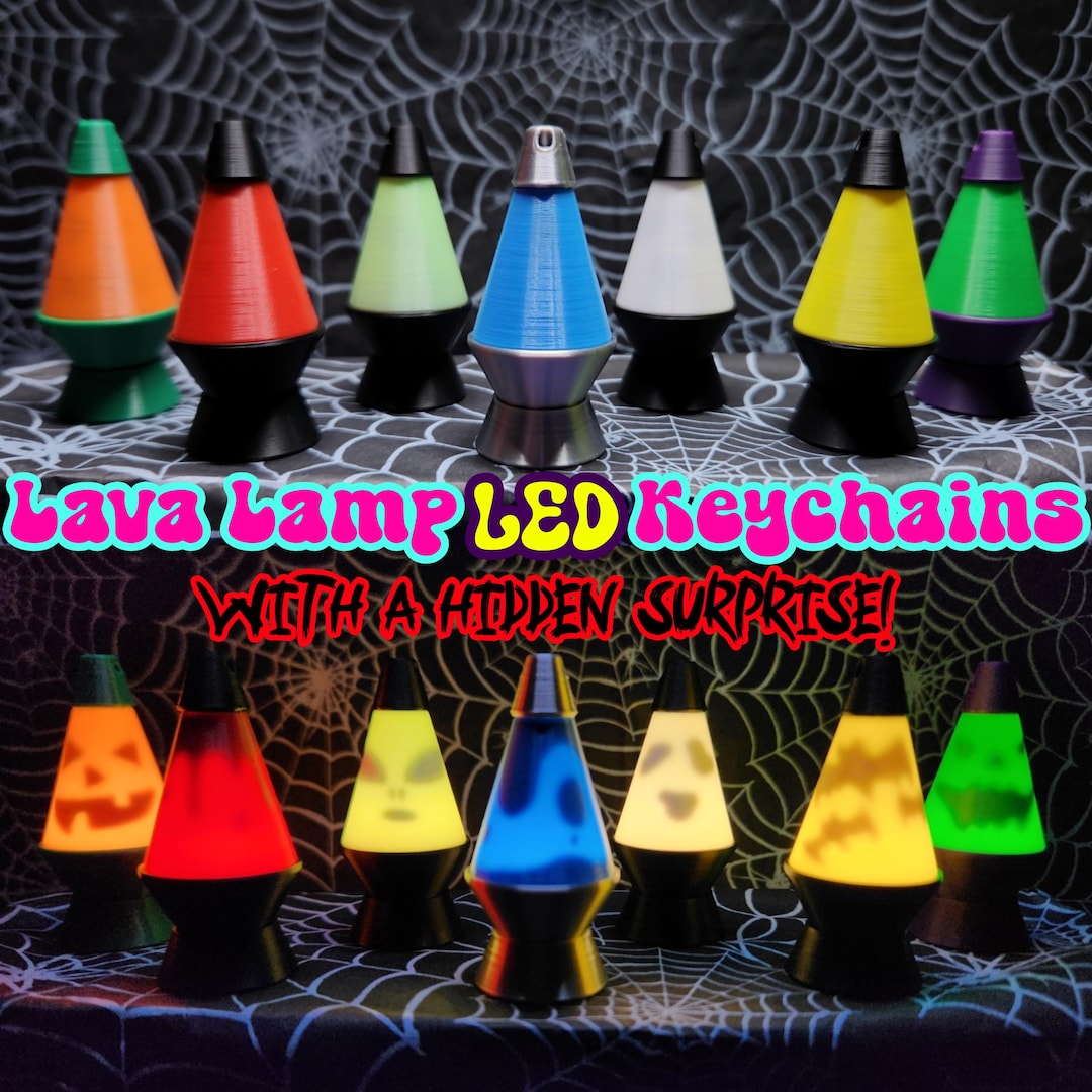 Lava Lamp LED Ornament (with a Hidden Surprise!) - Etsy