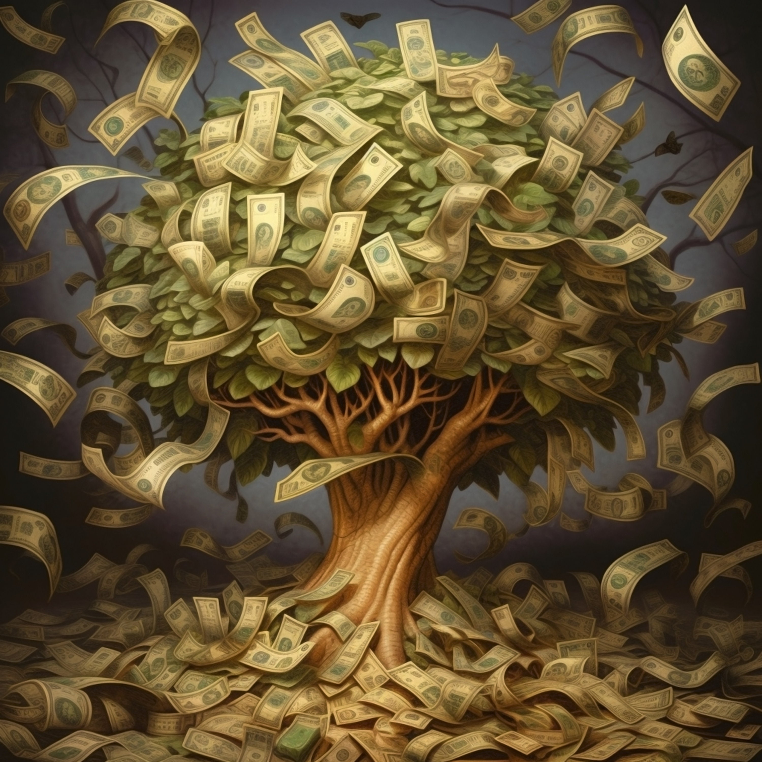 Money Tree - Etsy
