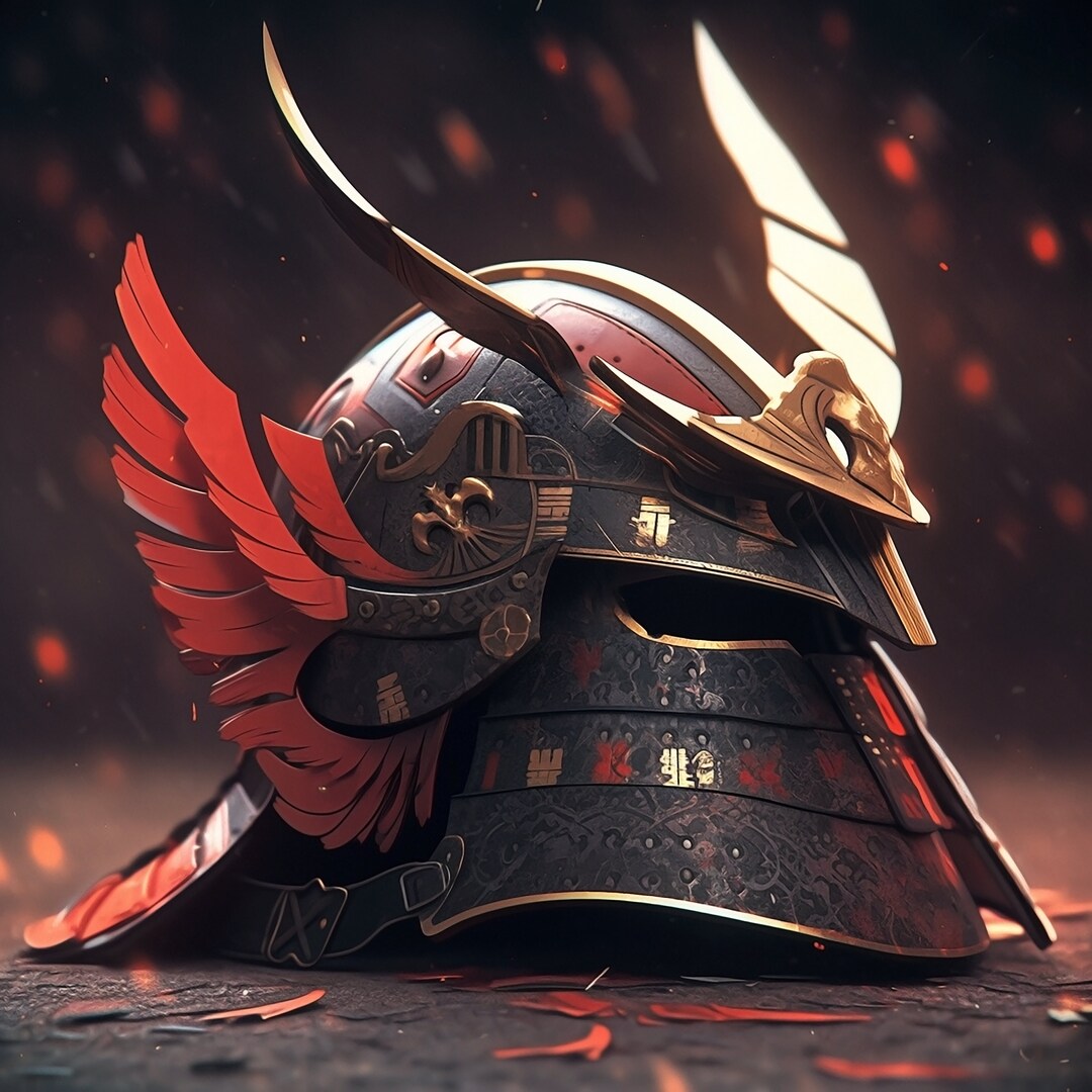 Samurai Kabuto - Etsy