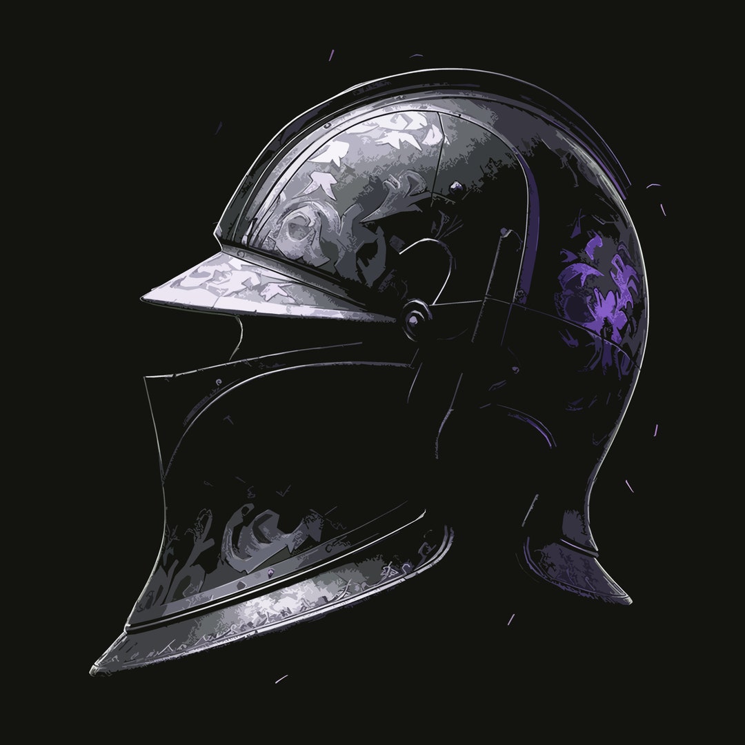 Knight Helmet - Etsy