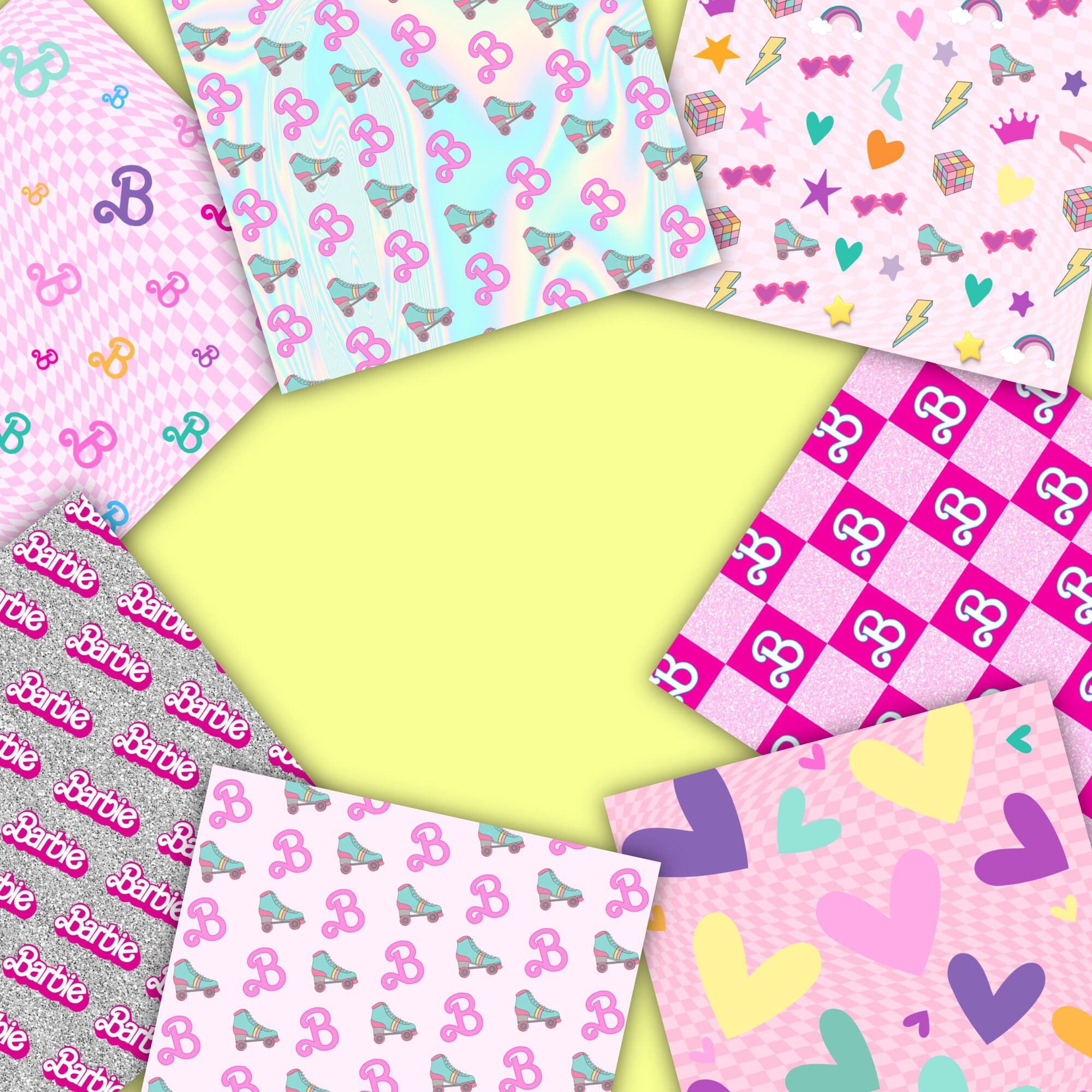 Barbie retro Malibu Digital Paper Retro Digital Paper Doll - Etsy México