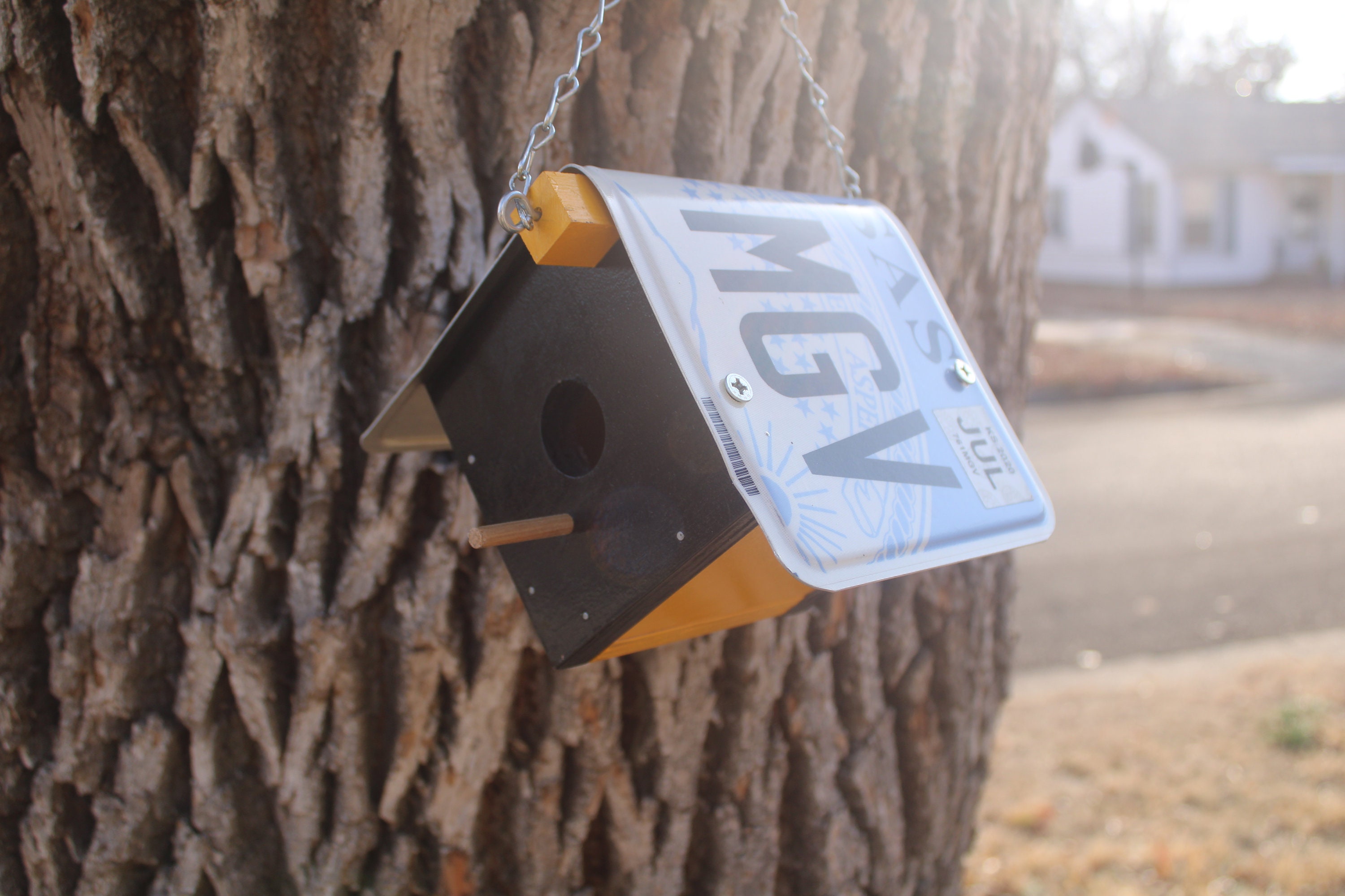 License Plate Birdhouse - Etsy