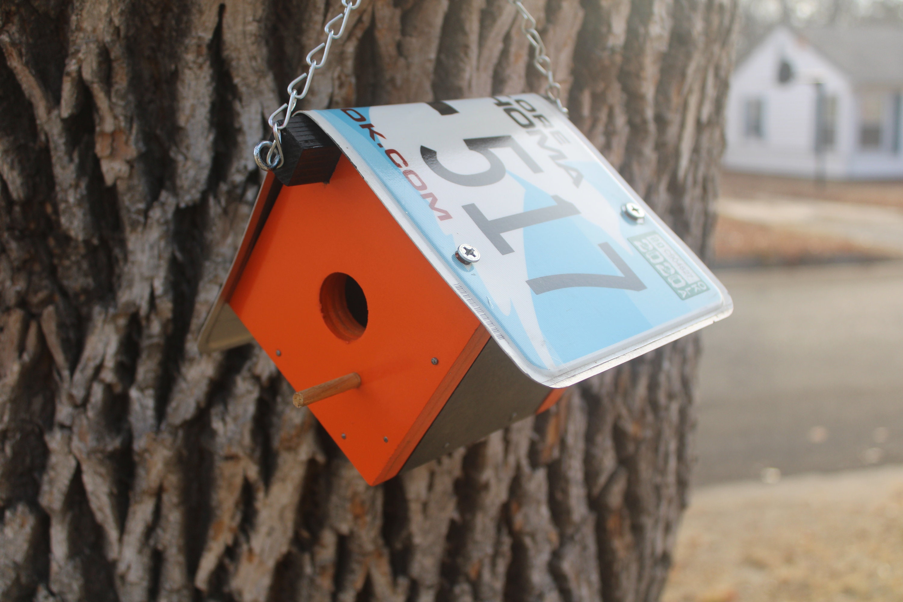 License Plate Birdhouse - Etsy