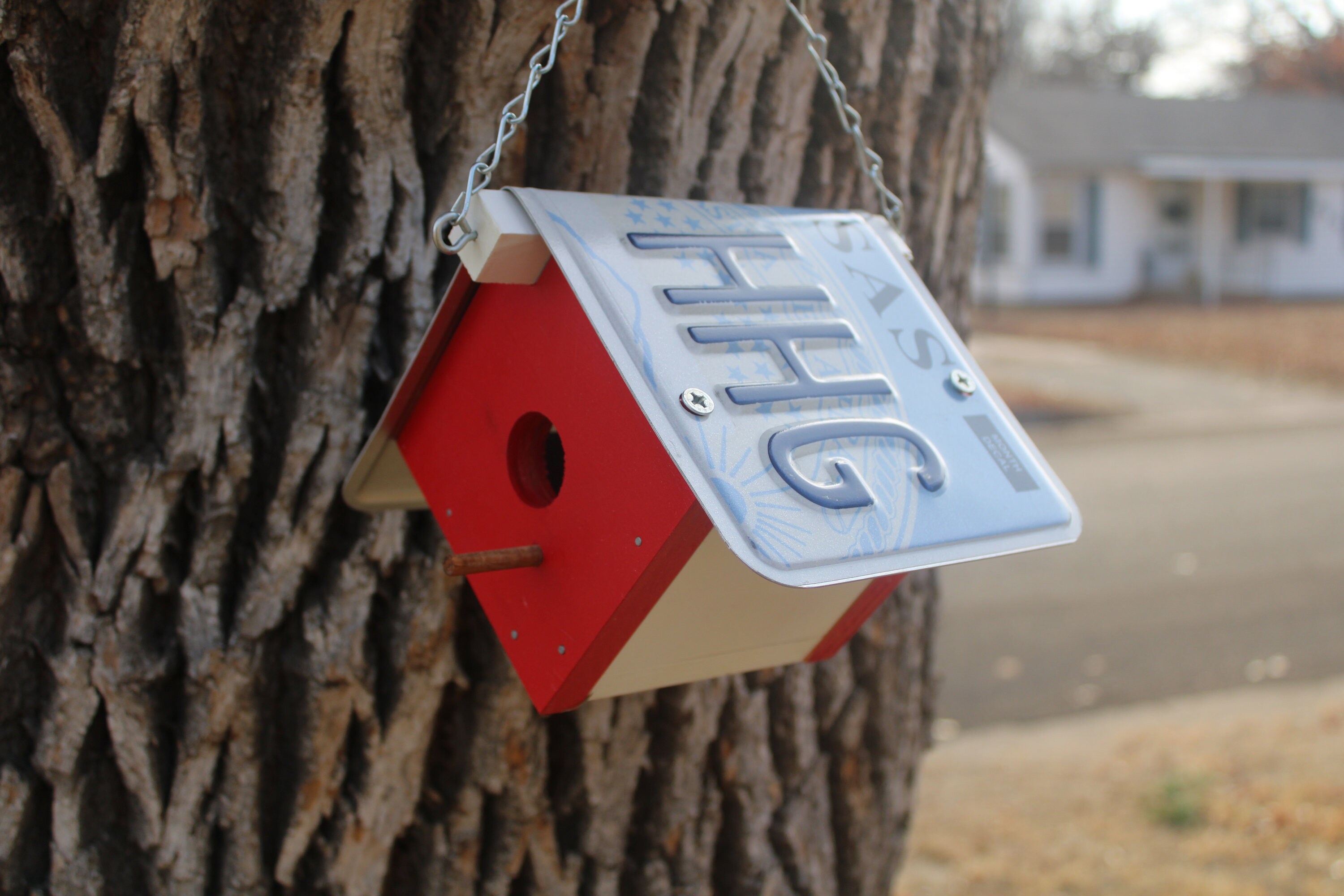 License Plate Birdhouse - Etsy