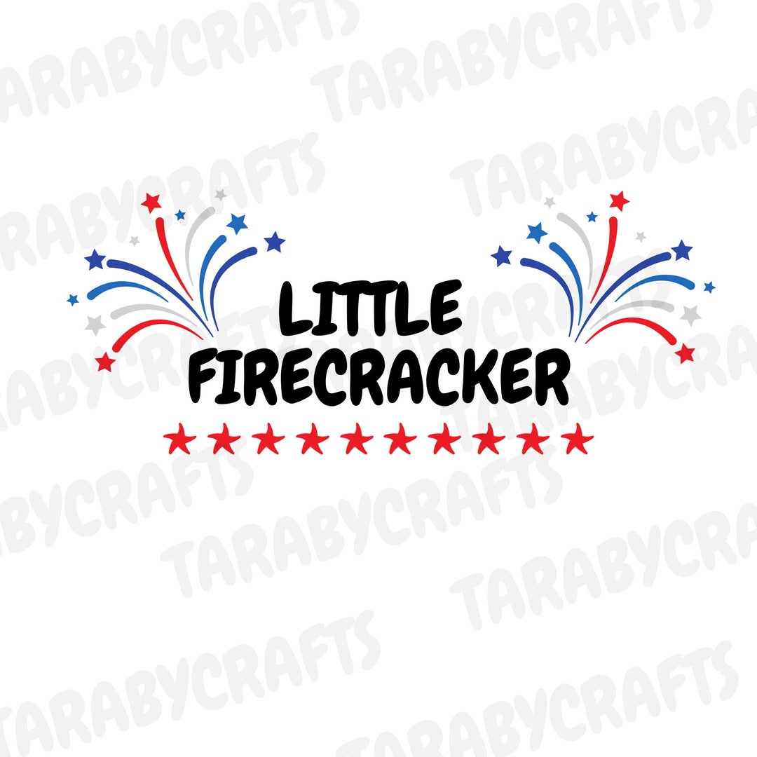 Little Firecracker Svg, 4th of July Kids Shirt, 4th of July Shirt ...
