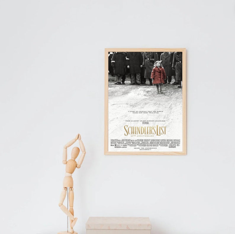 Schindler's List UPSCALED, Schindler's List Poster Art, Schindler's ...