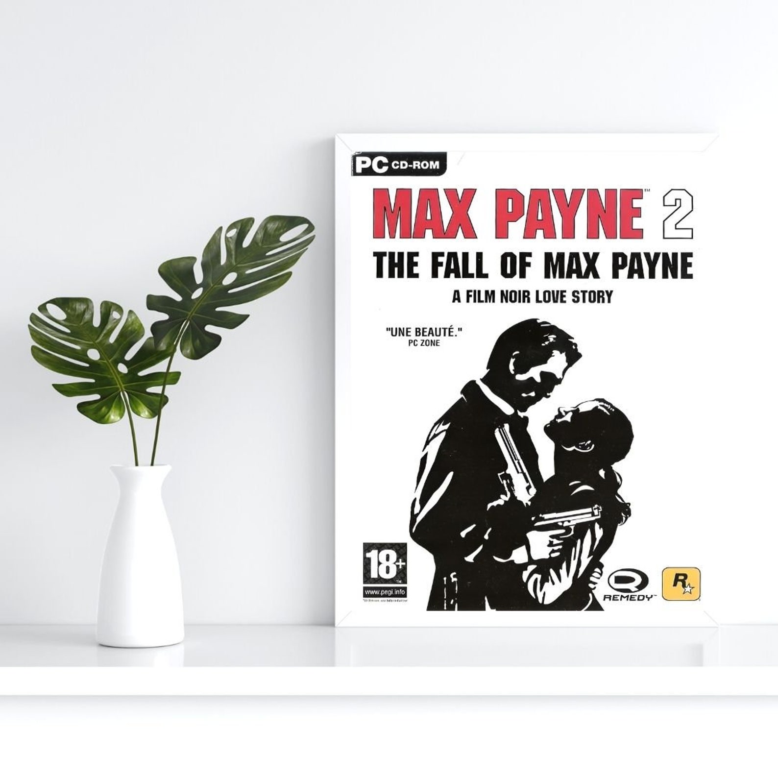 Max Payne 2: the Fall of Max Payne Box Art UPSCALED, Max Payne 2 Cover ...