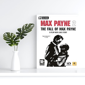 Max Payne 2: the Fall of Max Payne Box Art UPSCALED, Max Payne 2 Cover ...