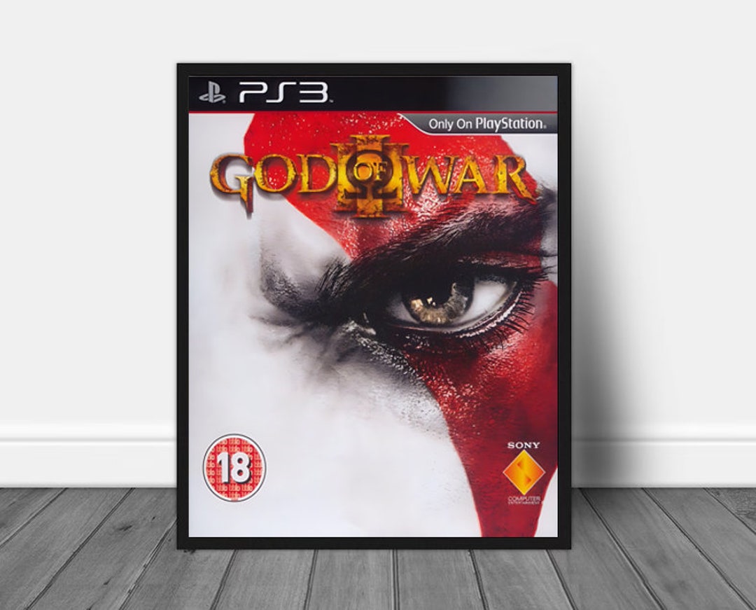 God of War 3 Box Art UPSCALED, God of War 3 Cover Art, Game Art, Gamer ...