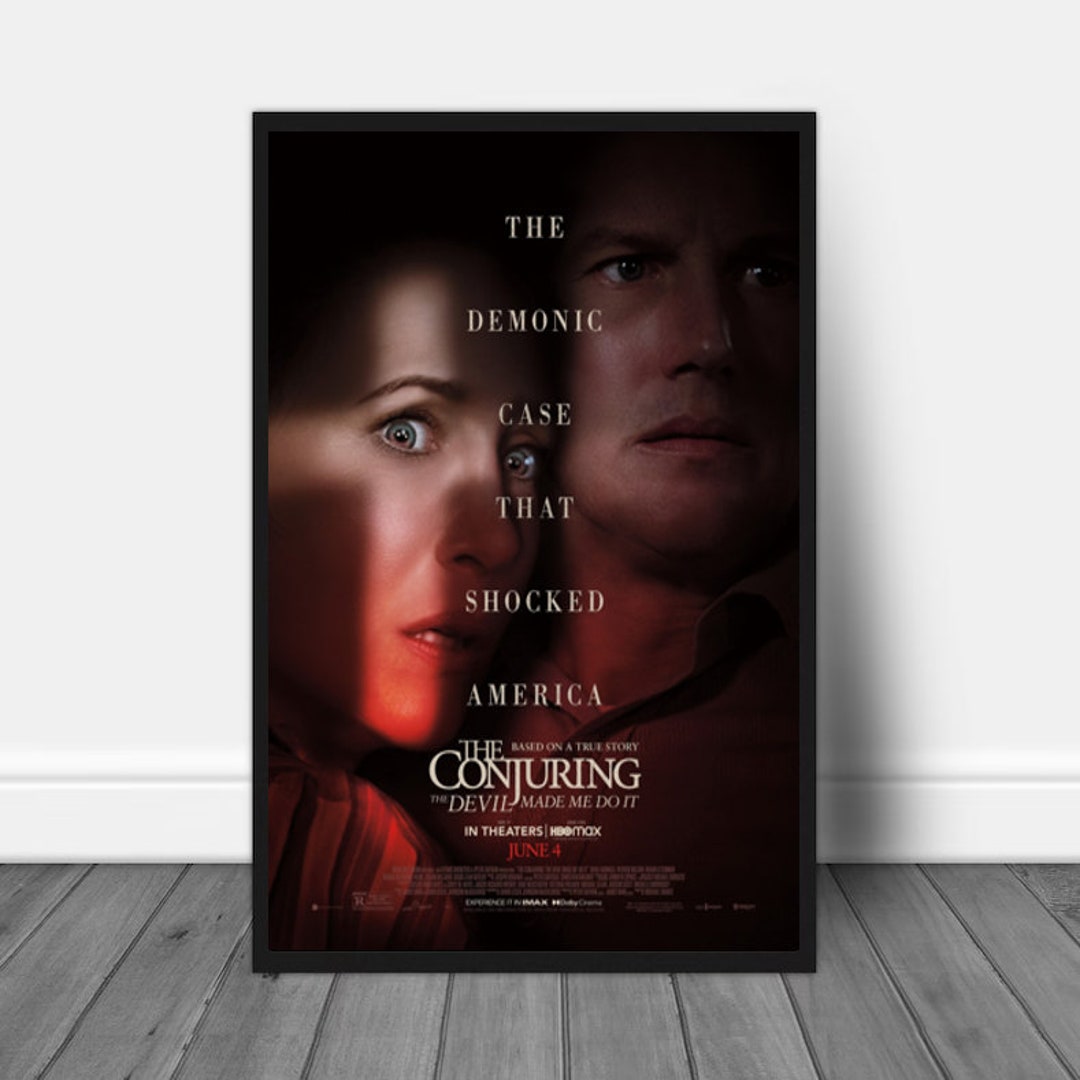 Conjuring: the Devil Made Me Do It UPSCALED, Conjuring Poster Art ...