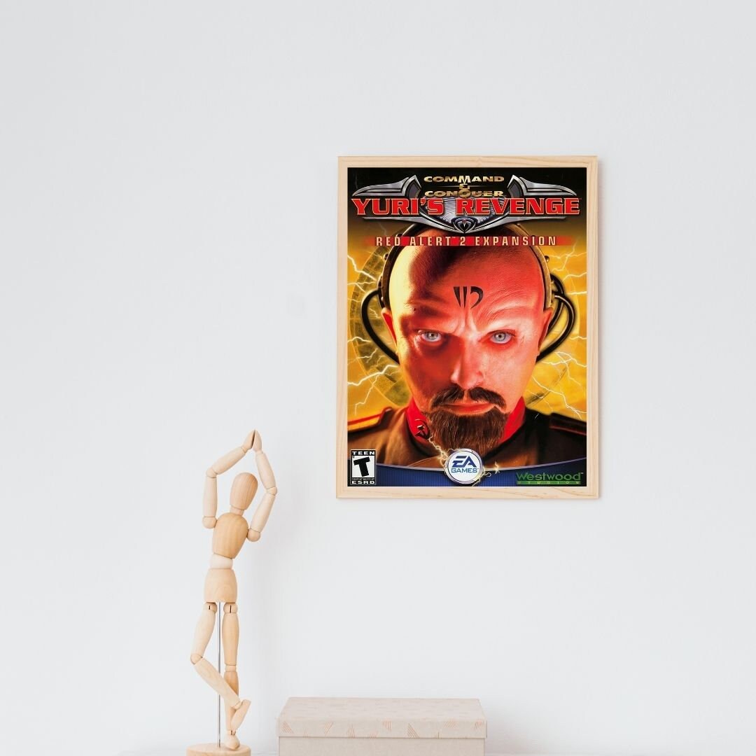 Red Alert 2: Yuri's Revenge Box Art UPSCALED, Red Alert 2 Cover Art ...