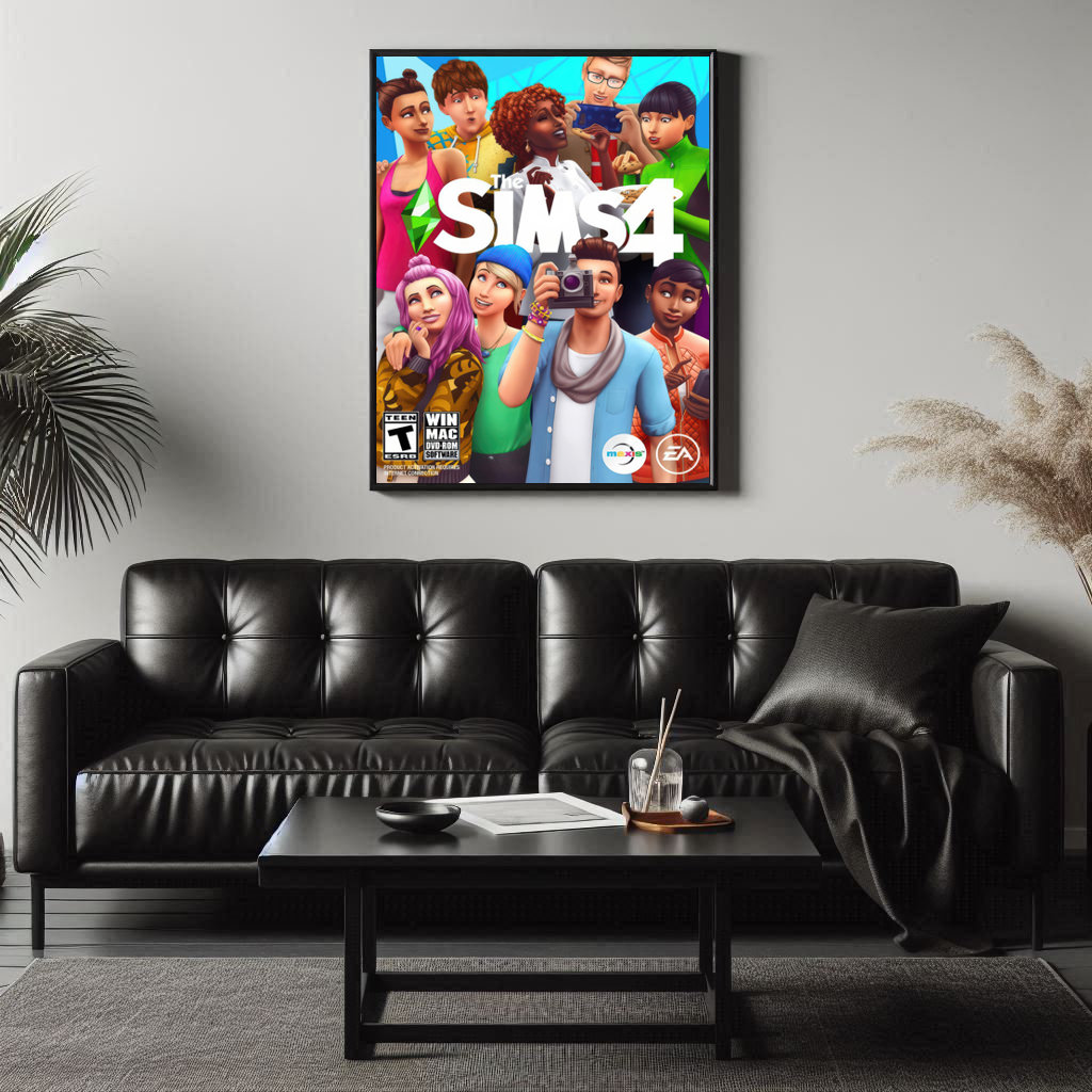 Die Sims 4 Box Art, Die Sims 4 Cover Art, Die Sims 4 Cover Art, Die Sims 4, Gamer Geschenk ...