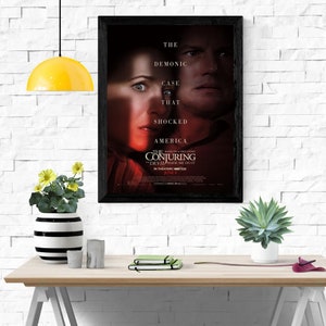 Conjuring: the Devil Made Me Do It UPSCALED, Conjuring Poster Art, Conjuring Poster , Conjuring ...