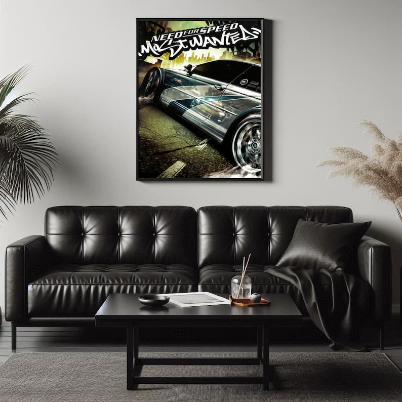 Need for Speed Most Wanted 2005 Box Art UPSCALED, NFS Most Wanted Cover ...