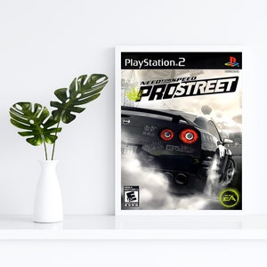 Need for Speed: Prostreet Box Art UPSCALED, NFS Prostreet, Cover Art ...