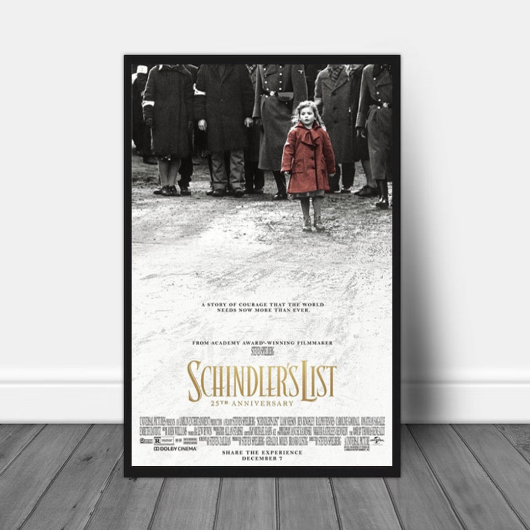 Schindler's List UPSCALED, Schindler's List Poster Art, Schindler's ...