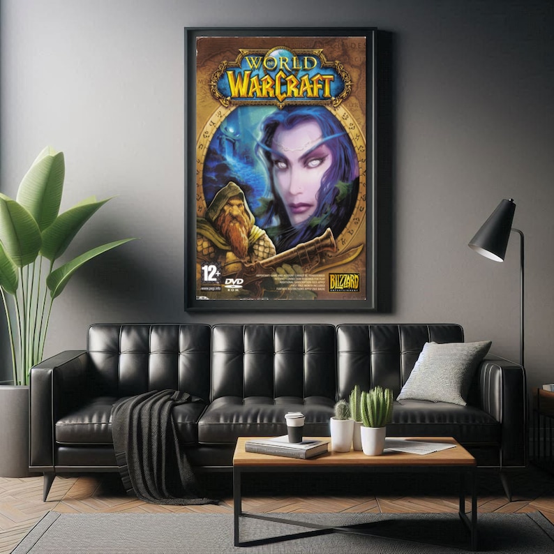 World of Warcraft Box Art UPSCALED, World of Warcraft Cover Art, Game ...