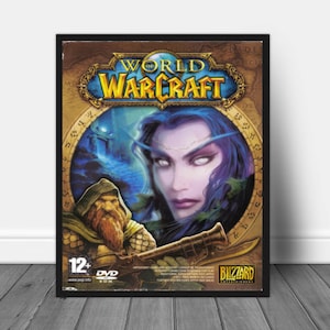 World of Warcraft Box Art UPSCALED, World of Warcraft Cover Art, Game ...