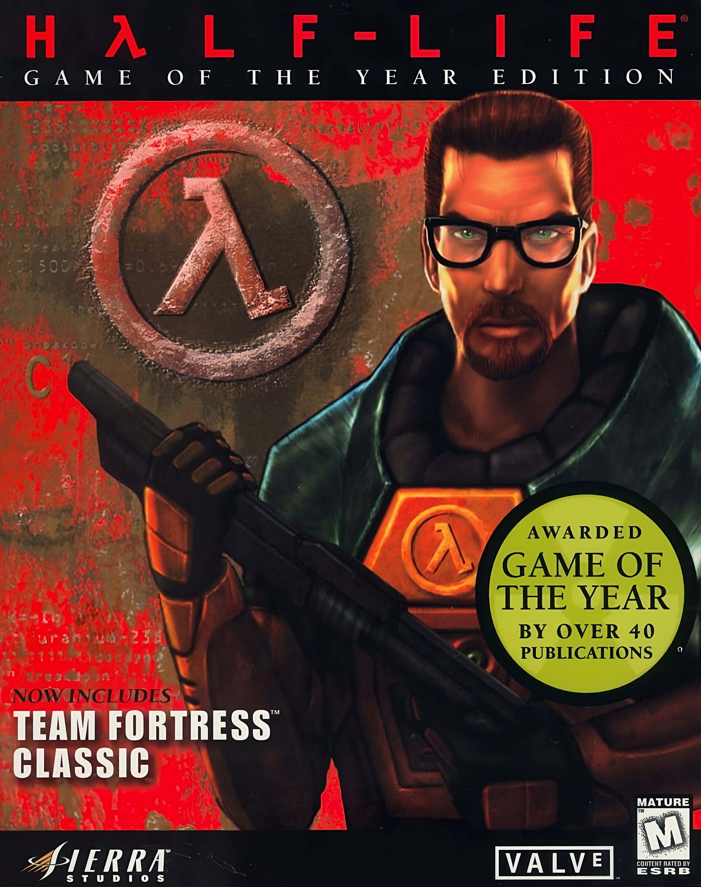 Half-life GOTY Cover Art UPSCALED, Half-life Box Art, Game Art, Gamer ...