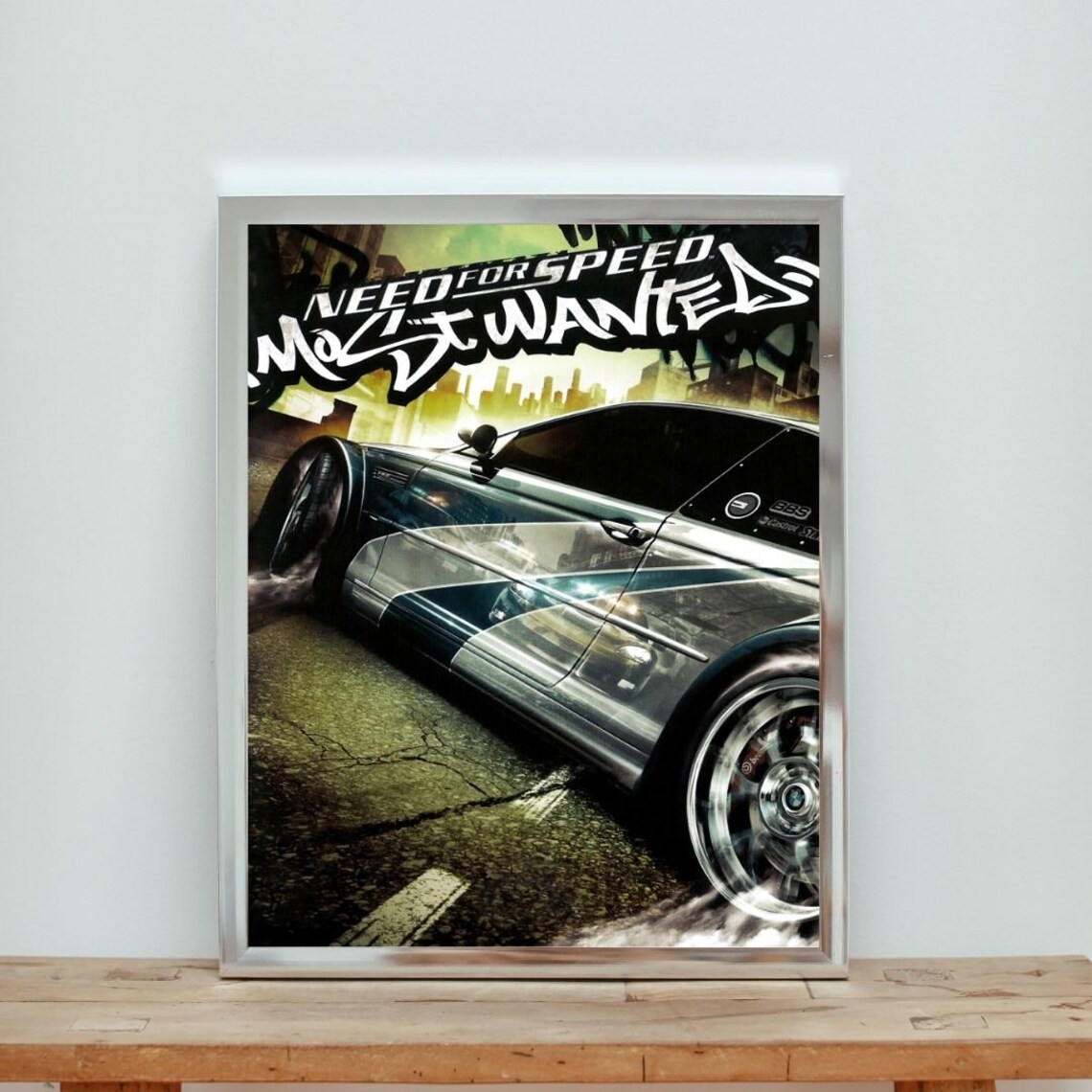 Need for Speed Most Wanted 2005 Box Art UPSCALED, NFS Most Wanted Cover ...