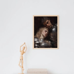 Knight Couple UPSCALED, Knight Couple Art, Knight Couple Poster ...