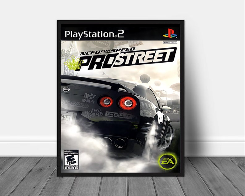 Need for Speed: Prostreet Box Art UPSCALED, NFS Prostreet, Cover Art ...