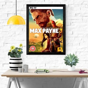 Max Payne 3 Box Art UPSCALED, Max Payne 3 Cover Art, Game Art, Gamer ...