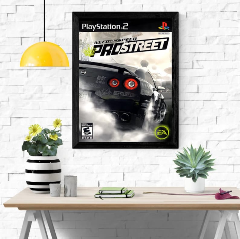 Need for Speed: Prostreet Box Art UPSCALED, NFS Prostreet, Cover Art ...