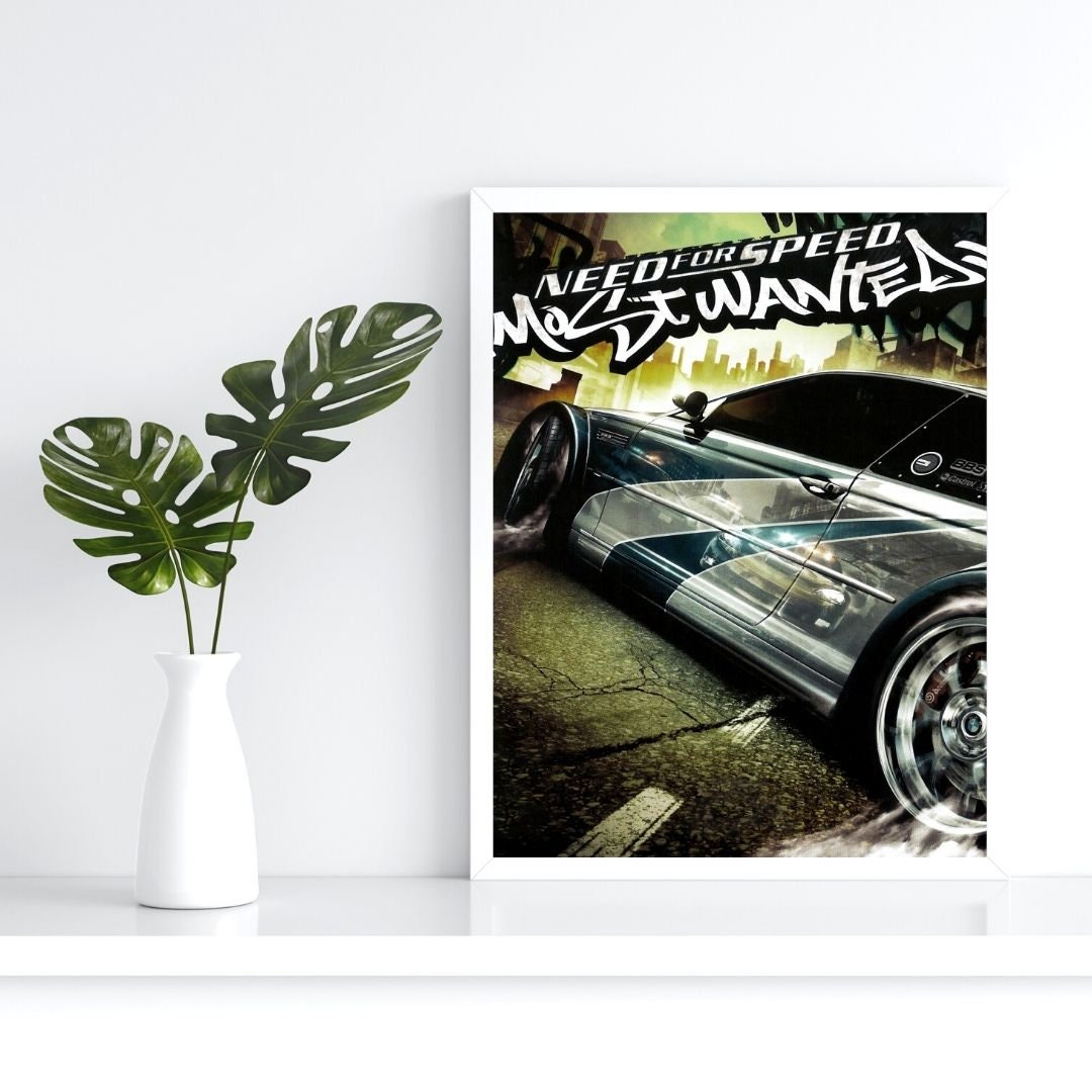 Need for Speed Most Wanted 2005 Box Art UPSCALED, NFS Most Wanted Cover ...