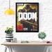 DOOM 2016 Box Art UPSCALED, Doomguy, Covert Art, Game Art, Gamer Gift ...