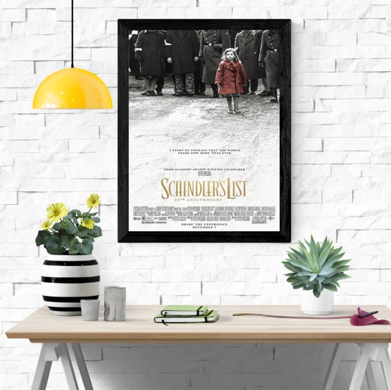 Schindler's List UPSCALED, Schindler's List Poster Art, Schindler's ...