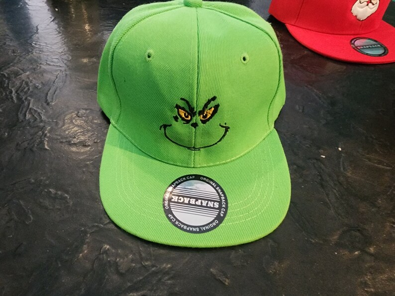 The Grinch Smile Digitized for Embroidery - Etsy
