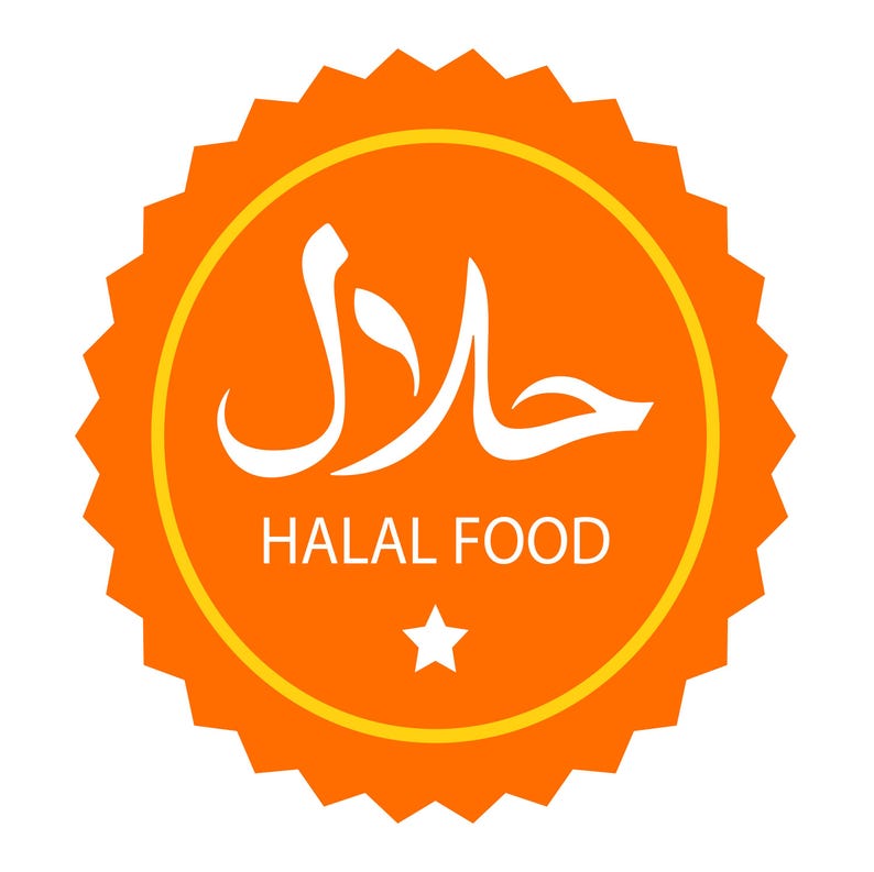 Halal Sticker SVG PNG | Islamic Halal Logo Design | Printable Label ...