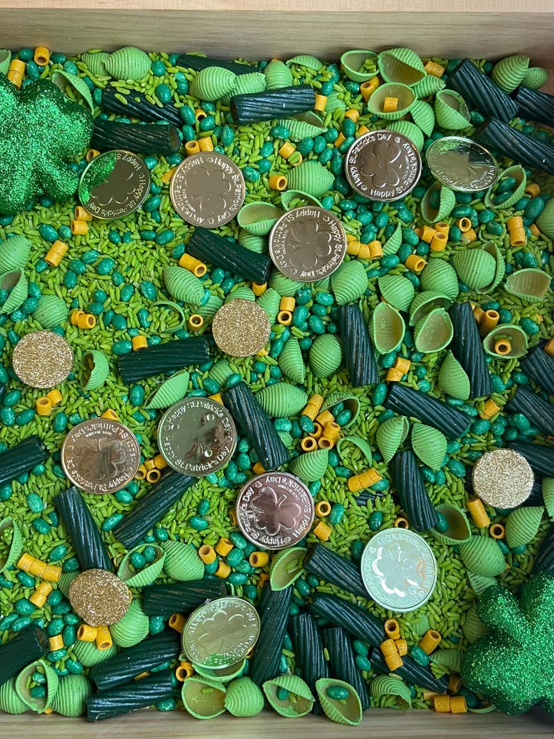 St. Patrick’s Day Sensory Bin Kit Patty’s Day Sensory Bin Sensory Play ...