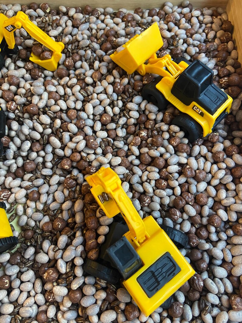 Construction Sensory Bin Kit Trucks Sensory Bin Sensory Play Loose ...