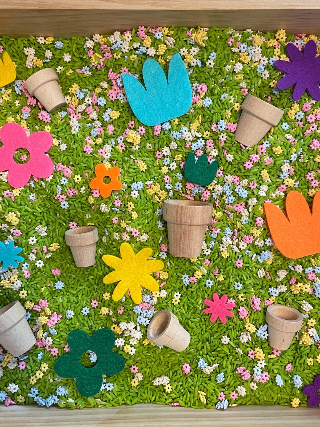 Spring Floral Sensory Bin Kit Flower Sensory Bin Sensory Play Loose ...