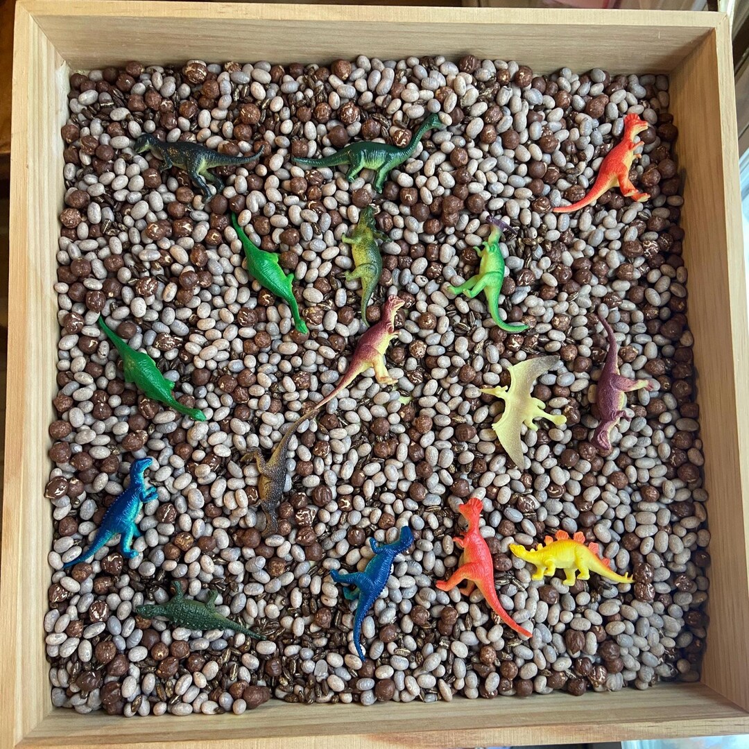 Dinosaur Sensory Bin Kit Dino Sensory Bin Sensory Play Loose Parts Kids ...