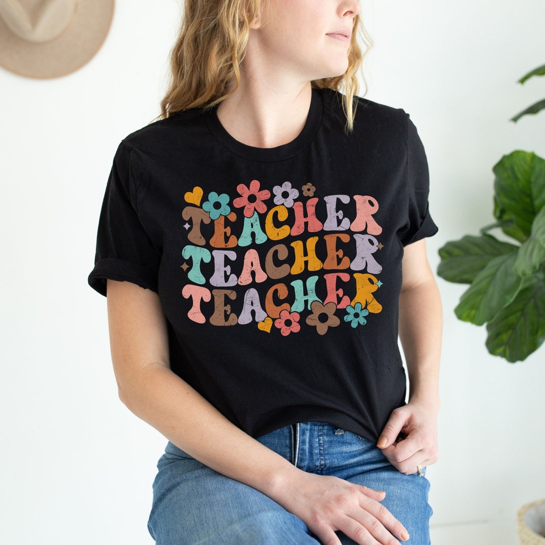 Teacher Shirt Educator TShirt For Teachers Appreciation Gift for ...