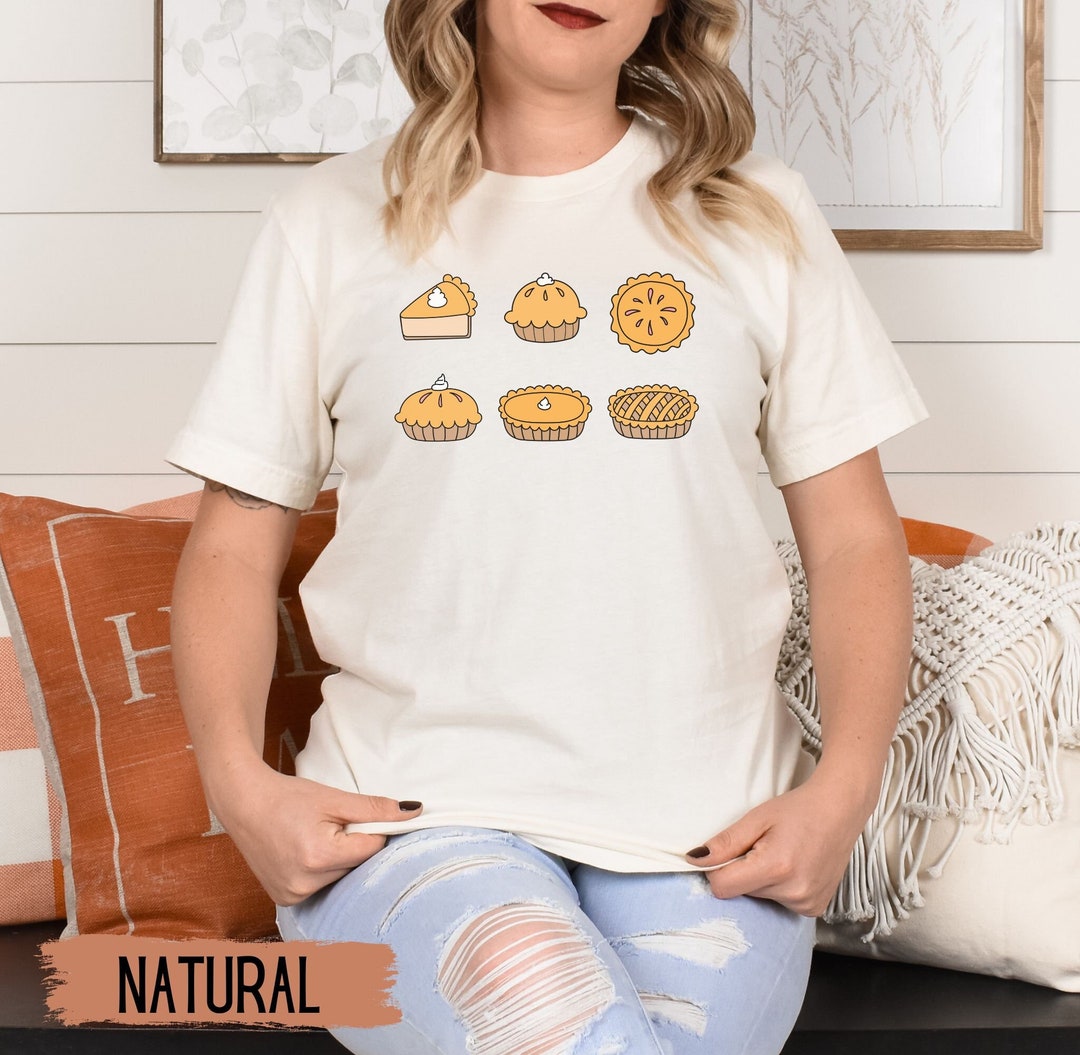 Pie Lover Shirt for Thanksgiving, Pie Collage Thanksgiving Shirt ...