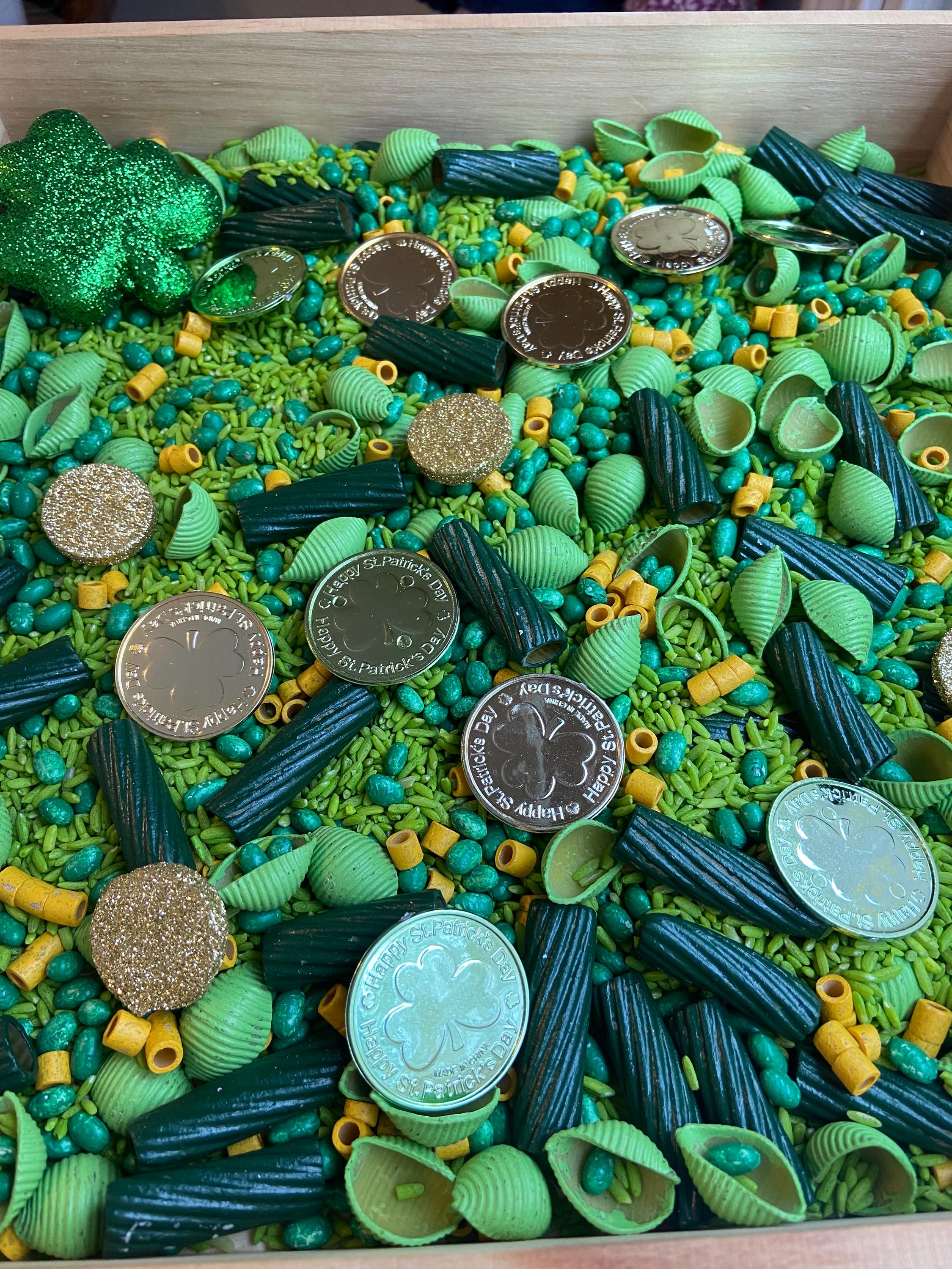 St. Patrick’s Day Sensory Bin Kit Patty’s Day Sensory Bin Sensory Play ...