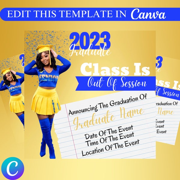 Ucla Graduation Invitation - Etsy