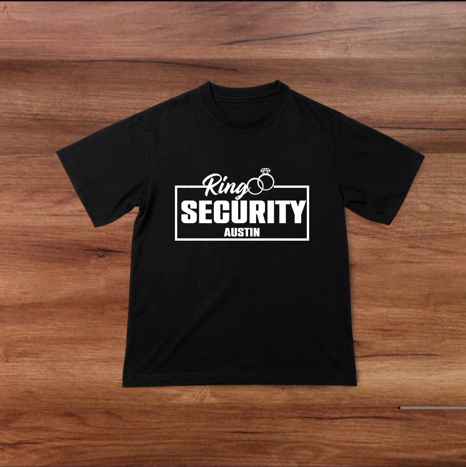 Ring Security Shirt, Ring Bearer Shirt, Wedding Shirt, Bridal Party ...